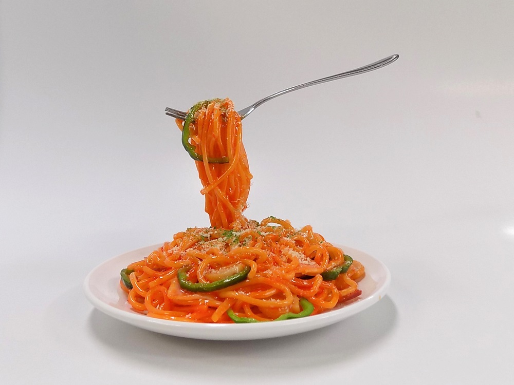 Neapolitan Spaghetti Small Size Replica | Fake Food Japan
